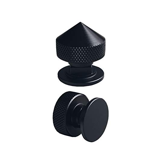 JGR 1 Pair Welding Hood (Pipeliner) Fasteners Aluminum (Spiked-Black)