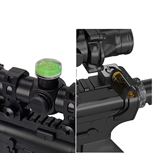 GHHJX Scope level, Scope Mounting Kit,Professional Magnetic Scope Leveling Tool ,Set of 2 (Circular)