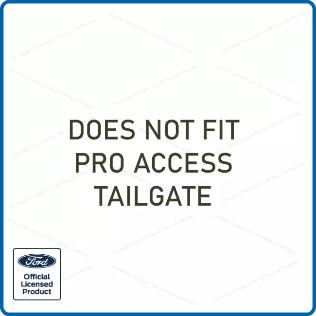Decal Mods 2021-2024 Tailgate Insert Decals Letters Inlays Indent Stickers (Thin Decal NOT Raised Letters) for Ford F150 (2021, 2022, 2023, 2024) Black Matte - CBM
