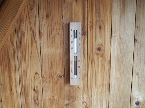 HSE Cedar Box Sauna Sand Timer - 15 Minutes - Choose Your Sand Color (15 Minutes, White)
