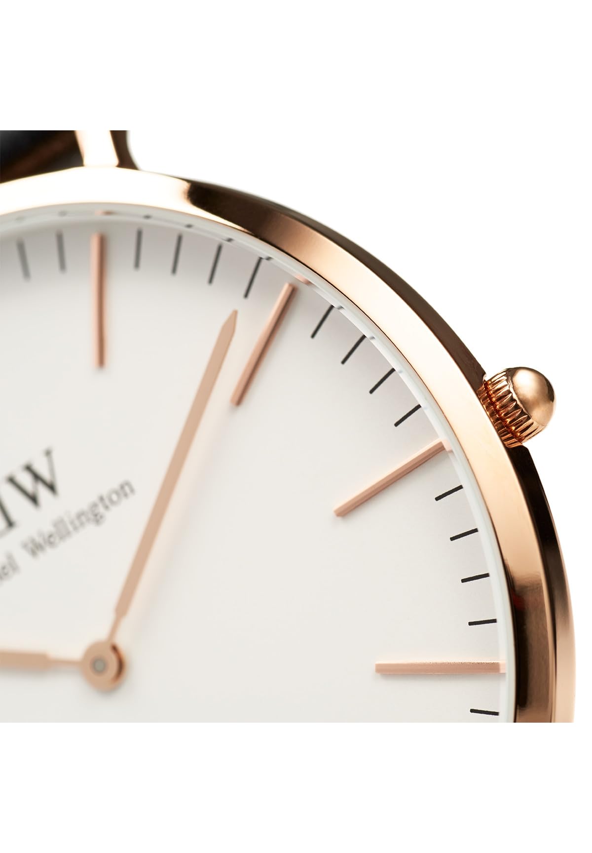 Daniel Wellington Classic Canterbury 40mm Men's Watch, DW Classic Fabric (Polyester) Rose Gold Watch for Men