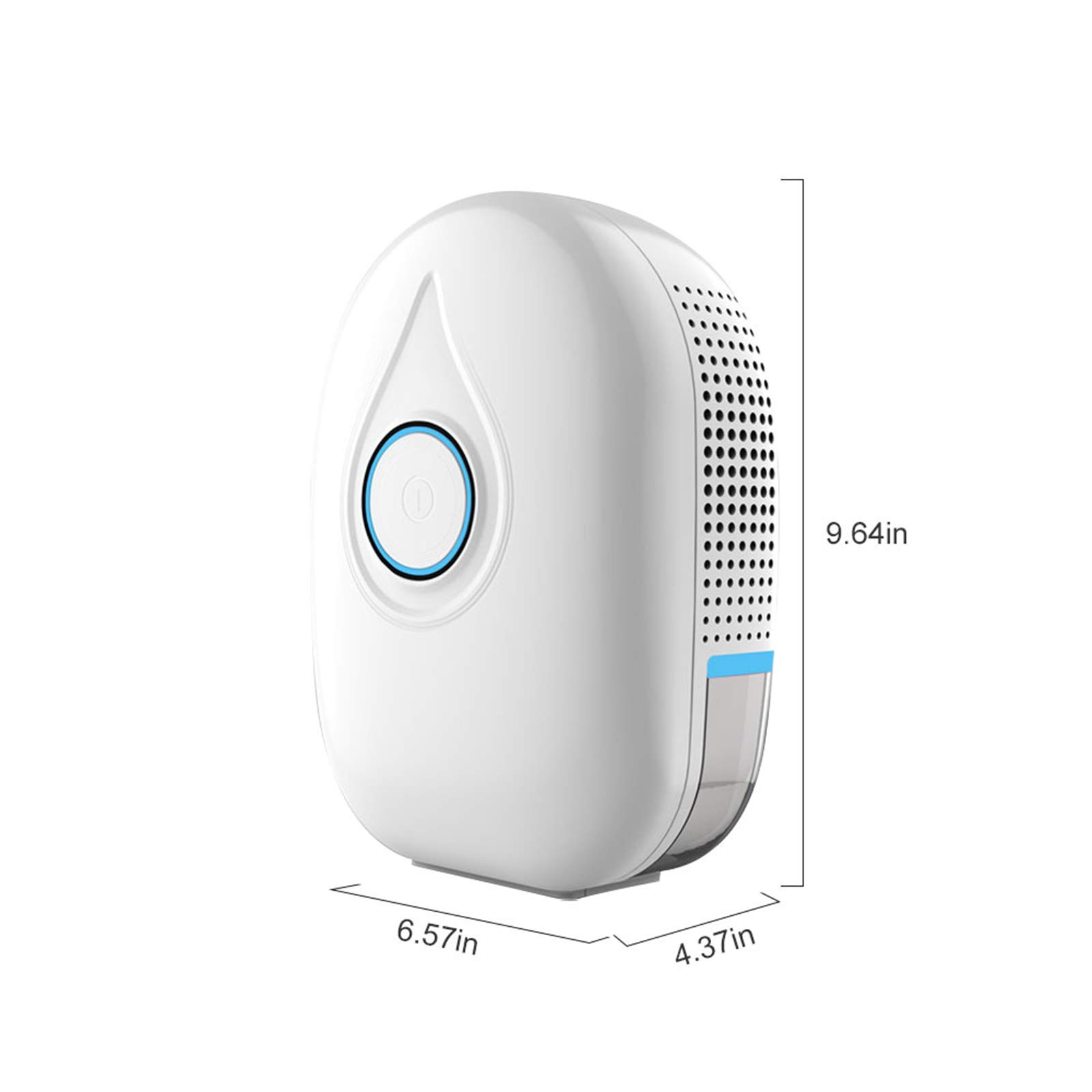 EALEK Electric Mini Dehumidifier 500ML Auto shut off Ultra-Quiet Portable and Compact Quiet Small Dehumidifiers or Bedroom Bathroom Closet Basement