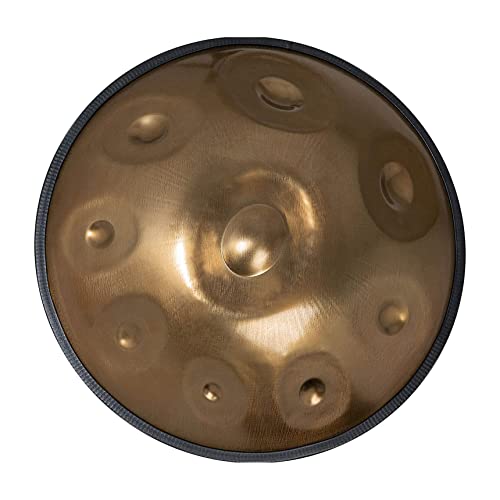 Handpan Steel Drum Instrument 9 Notes in D Minor 23inches Handmade, Percussion Instrument