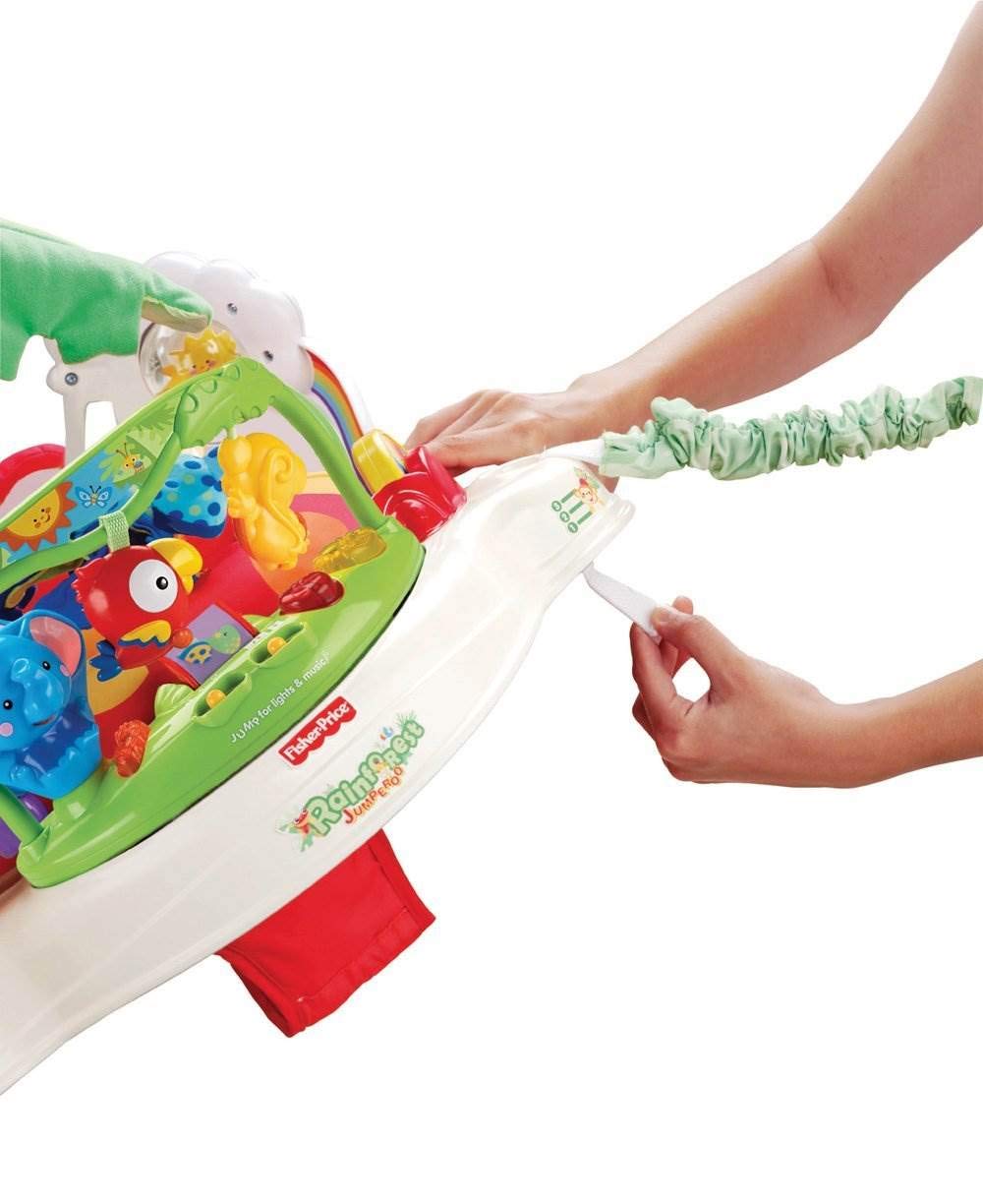 Fisher Price Rainforest Jumperoo Baby Bouncer Entertainer | K6070