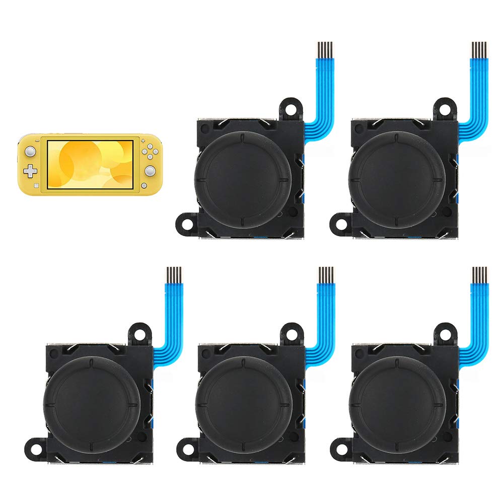Game Machine Joystick Button, Simple Lightweight Accurate Cut Professional Chip Game Machine 3D Joystick Replacement Wear Resistance for Game Machine