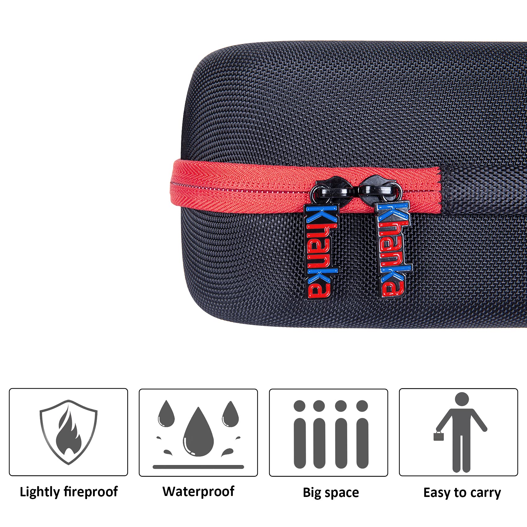 khanka Hard Tool Case Replacement for Milwaukee M18 FUEL Cordless Hackzall Reciprocating Saw 2719-20, Case Only
