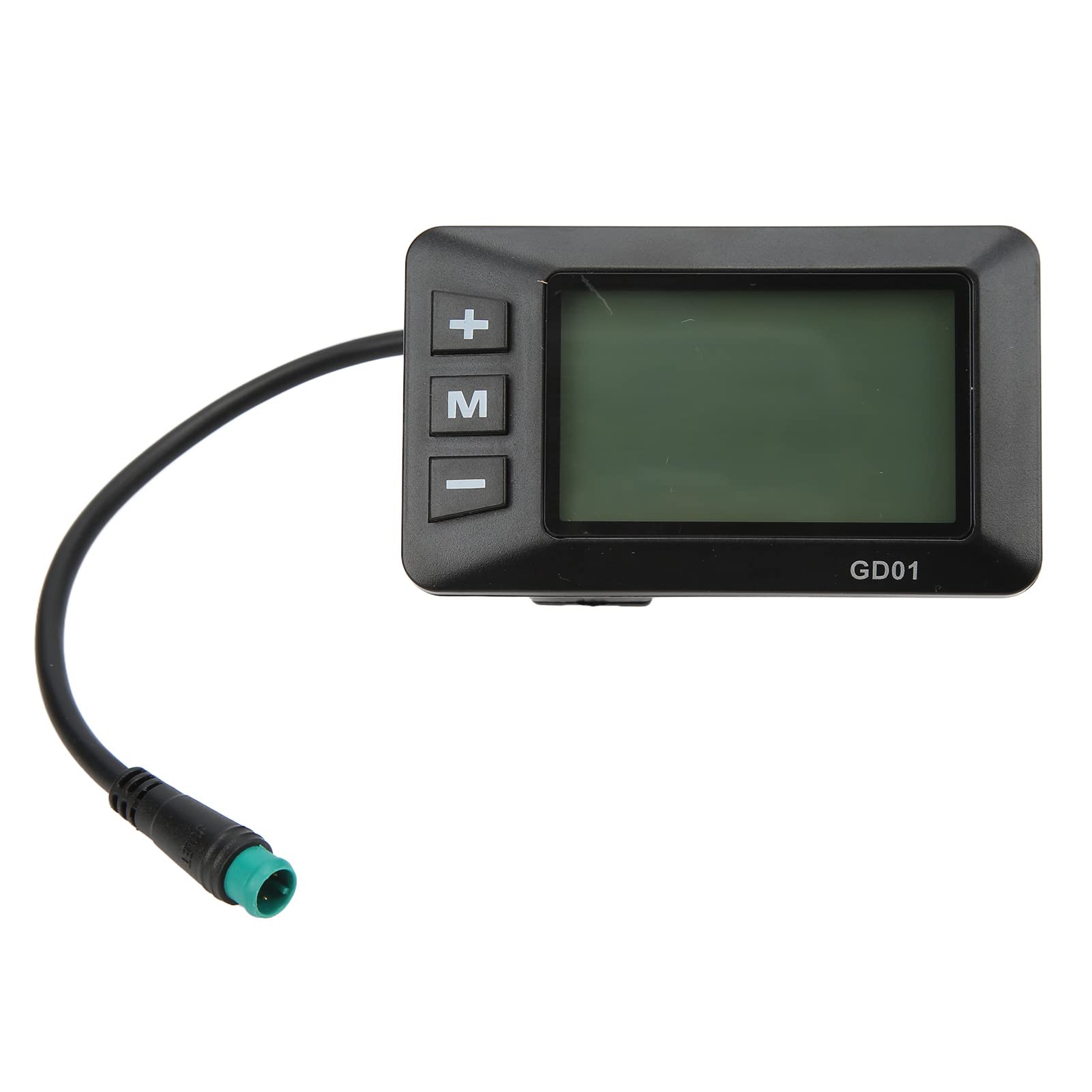 Focket Electric Bike Motor Controller, 36V 48V 5 Pin LCD GD01 Display Waterproof Interface Electric Accessories, 0.9in Diameter Handlebar, for JN Controller Electric Bike Motor