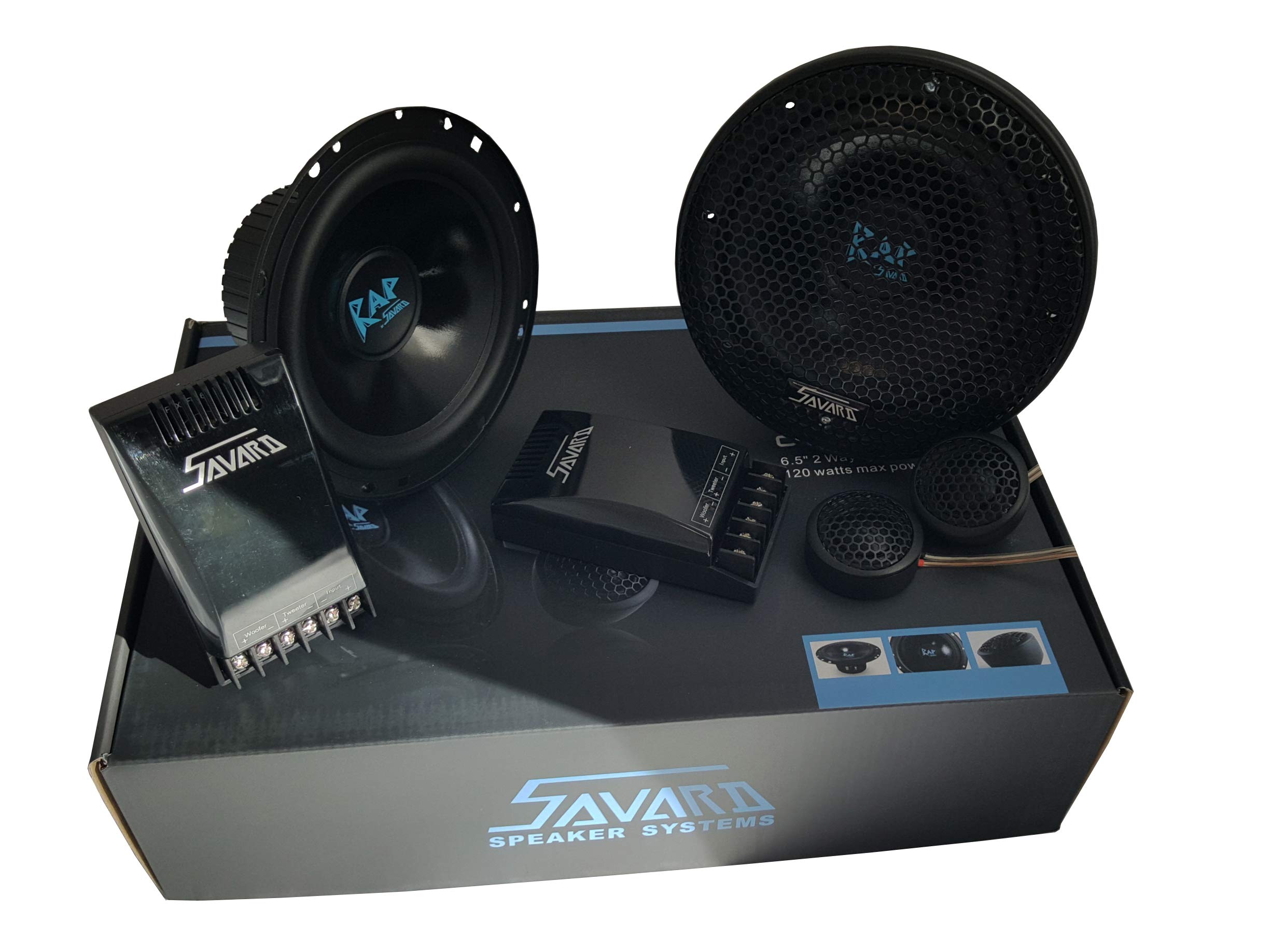 SAVARD Speakers Rap Series 6.5" inch Component Set