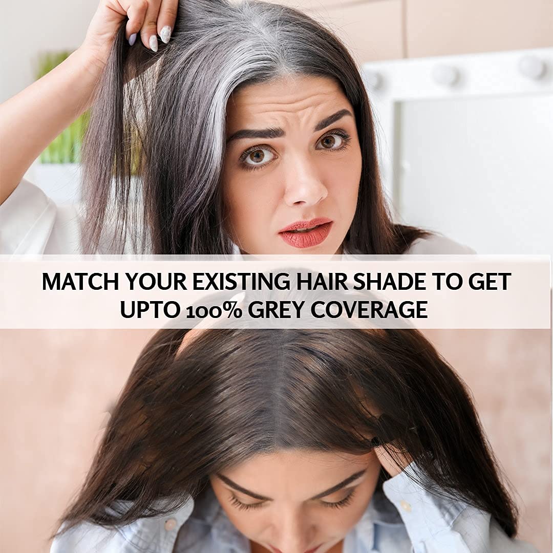 Herbishh Hair Color Shampoo Black + Moroccan Argan Hair Shampoo + Argan Hair Conditioner Kit