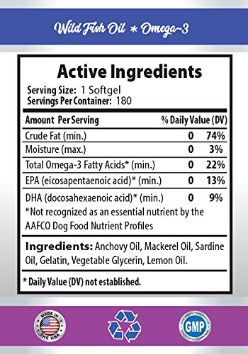 PET SUPPLEMENTS Omega-3 cat - Omega 3 - for Cats - Heart Brain and Joint Function - SOFTGELS - cat Omega 3 Fatty acids - 2 Bottle (360 SOFTGELS)