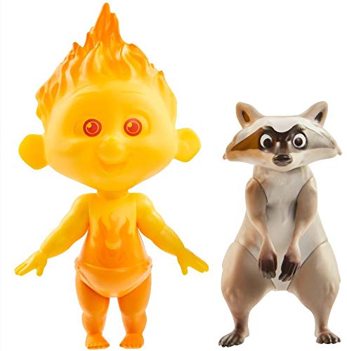 The Incredibles 2 Jack-Jack & Raccoon Action Figures 12" Scale
