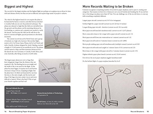 Record Breaking Paper Airplanes Kit: Make Paper Planes Based on the Fastest, Longest-Flying Planes in the World!: Kit with Book, 16 Designs & 48 Fold-up Planes
