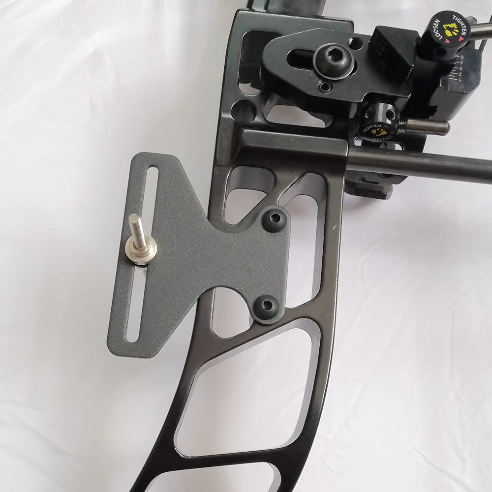 DarkForest BS001 Archery Accessories Steel 1 pin Bow Sight for Recurve Bow and Compound Bow Sights