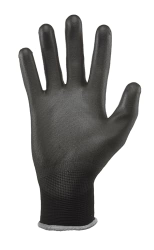 Gorilla Grip Gloves, Max Grip, All Purpose Work Gloves, Slip Resistant, Nylon Shell, X-Large, 5 Pairs