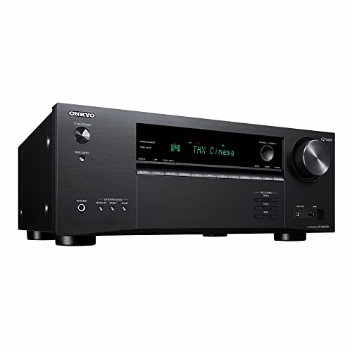 Onkyo TX-NR6100 7.2 Channel THX Certified Network AV Receiver (Renewed), Black