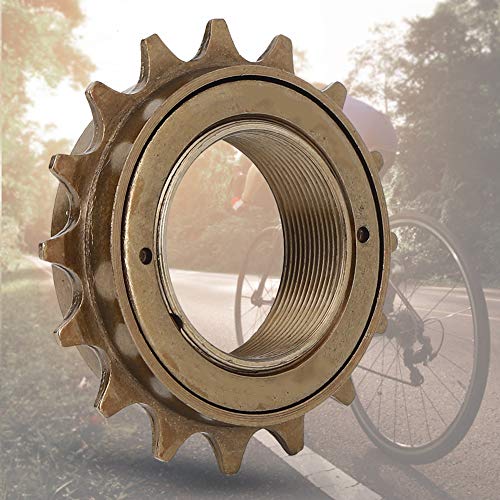 Gaeirt Single Speed Flywheel, Compact High Strength Bike Flywheel Lightweight Durable for Road Bike for Riding