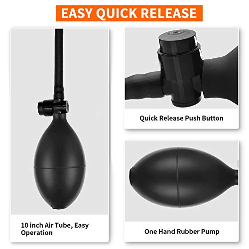 Gute Air Wedge Bag Pump, 3 Pack Commercial Inflatable Air Wedge Bag Tool, Professional Leveling Kit & Alignment Tool, Air Bag Tool for Variety of Jobs, 330 LB Rating, 3 Sizes