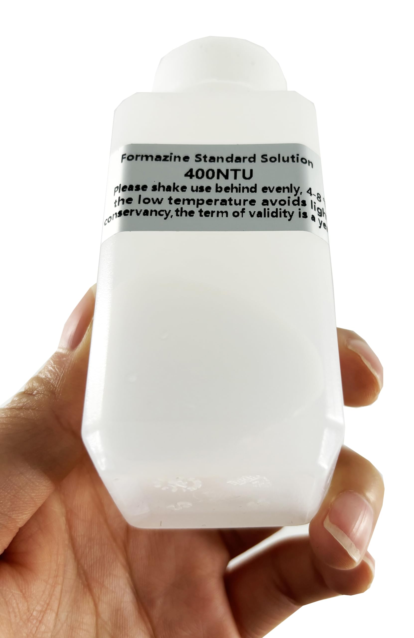 HFBTE Turbidimeter Turbidity Calibration Standard Formazin Solutions 400NTU 100ml with 4 Sample Bottles (Two Sets) Fast Delivery for Calibrating SGZ-B Series Turbidity Meters Turbidimeters