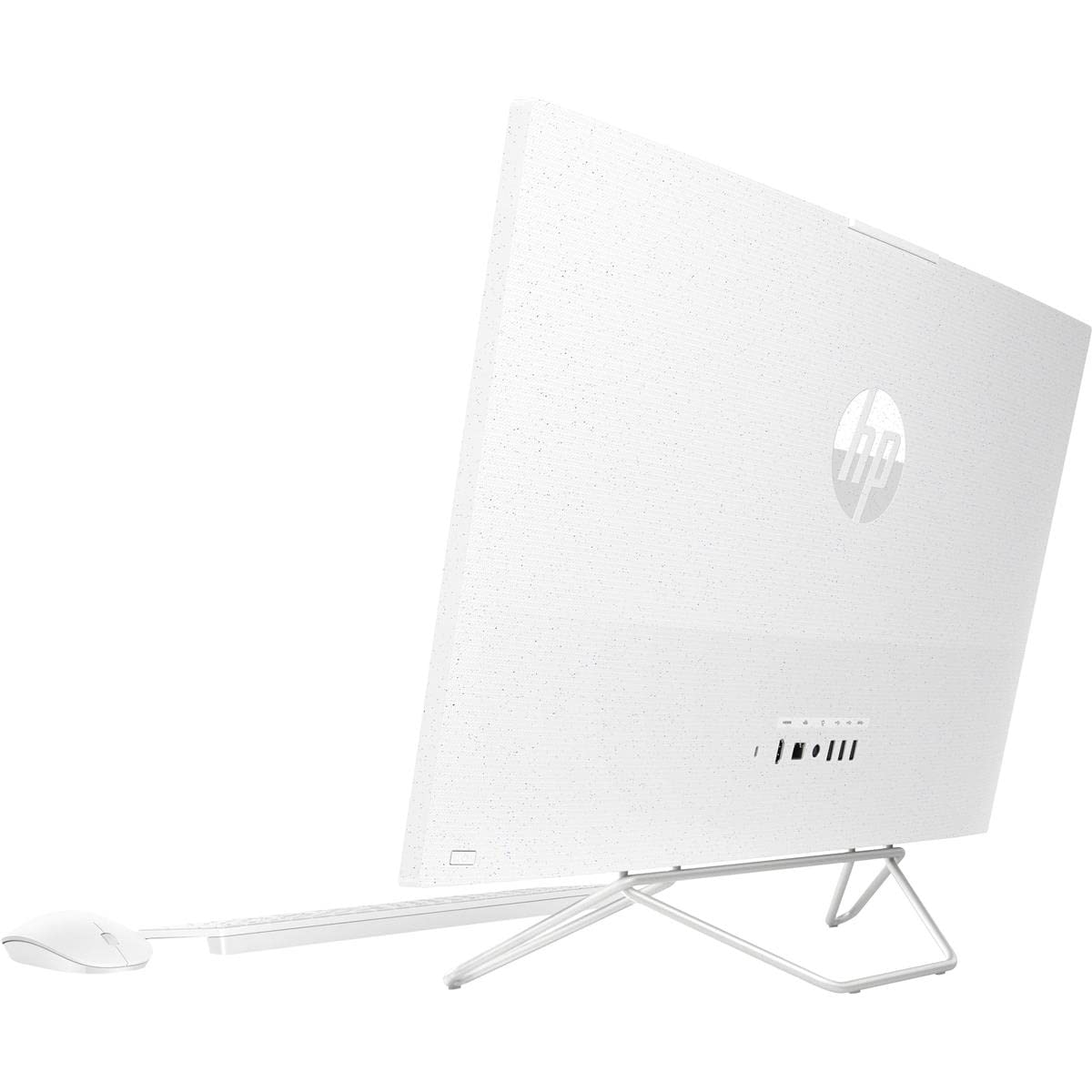 HP HP 27-cb1277c 27" Full HD All-in-One Desktop Touchscreen, AMD Ryzen 7 5825U, 16GB RAM, AMD Radeon Graphics, 512GB SSD, 1TB HDD, Windows 11 Home, Starry White - Refurbished