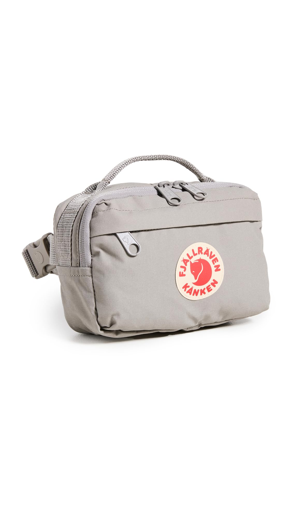 Fjallraven Women's Kanken Hip Pack, Fog, Grey, One Size