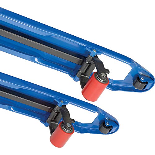 Global Industrial 5500 Lb. Capacity Narrow Aisle Pallet Jack Truck, 18 x 48 Forks