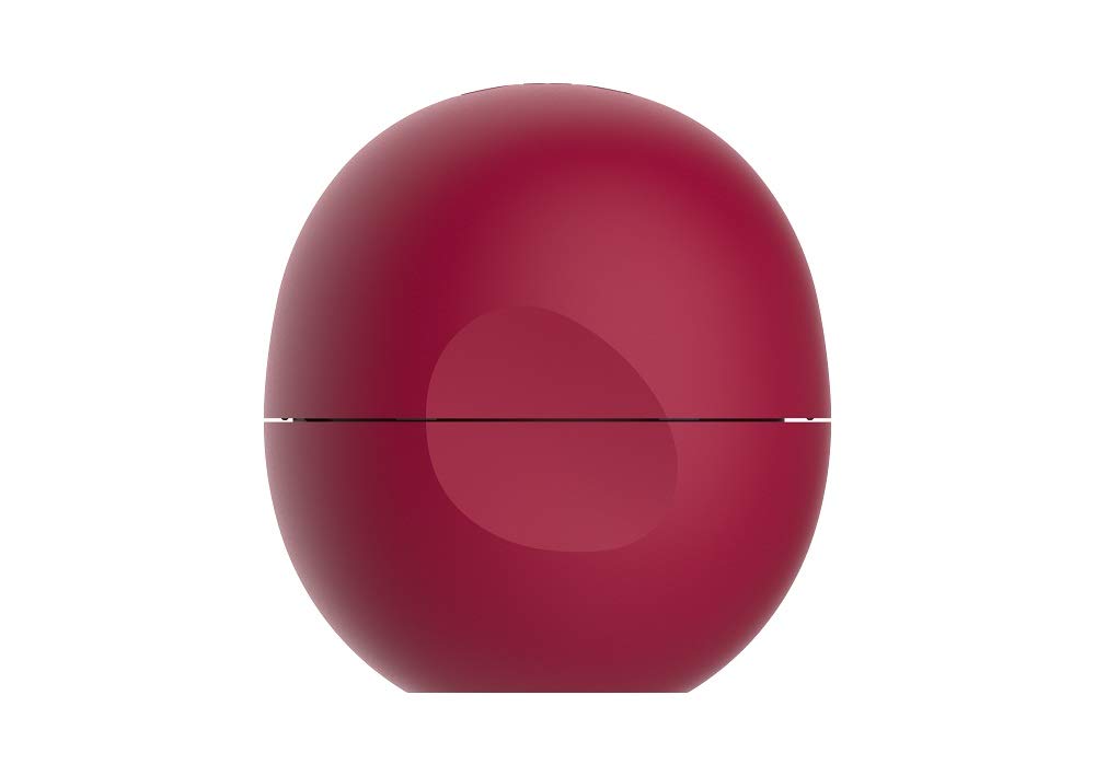 eos Organic Lip Balm Sphere - Pomegranate Raspberry | Natural and Organic | 100% Natural Shea Lip Balm | Deeply Hydrates and Seals in Moisture | 0.25 oz.