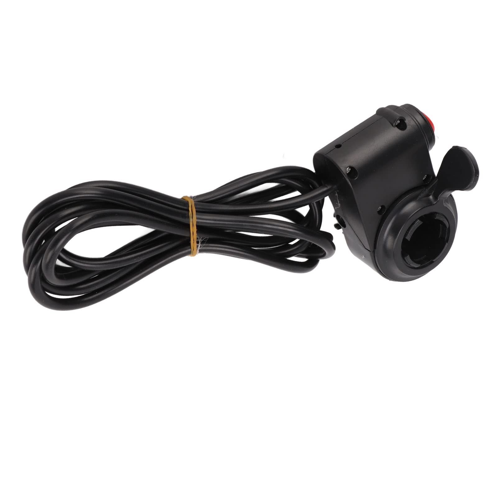 Electric Bicycle Thumb Throttle, Universal 1.6m Cable Bike Thumb Throttle Accelerator 6 Core Wire 12V to 99V for Electric Scooter
