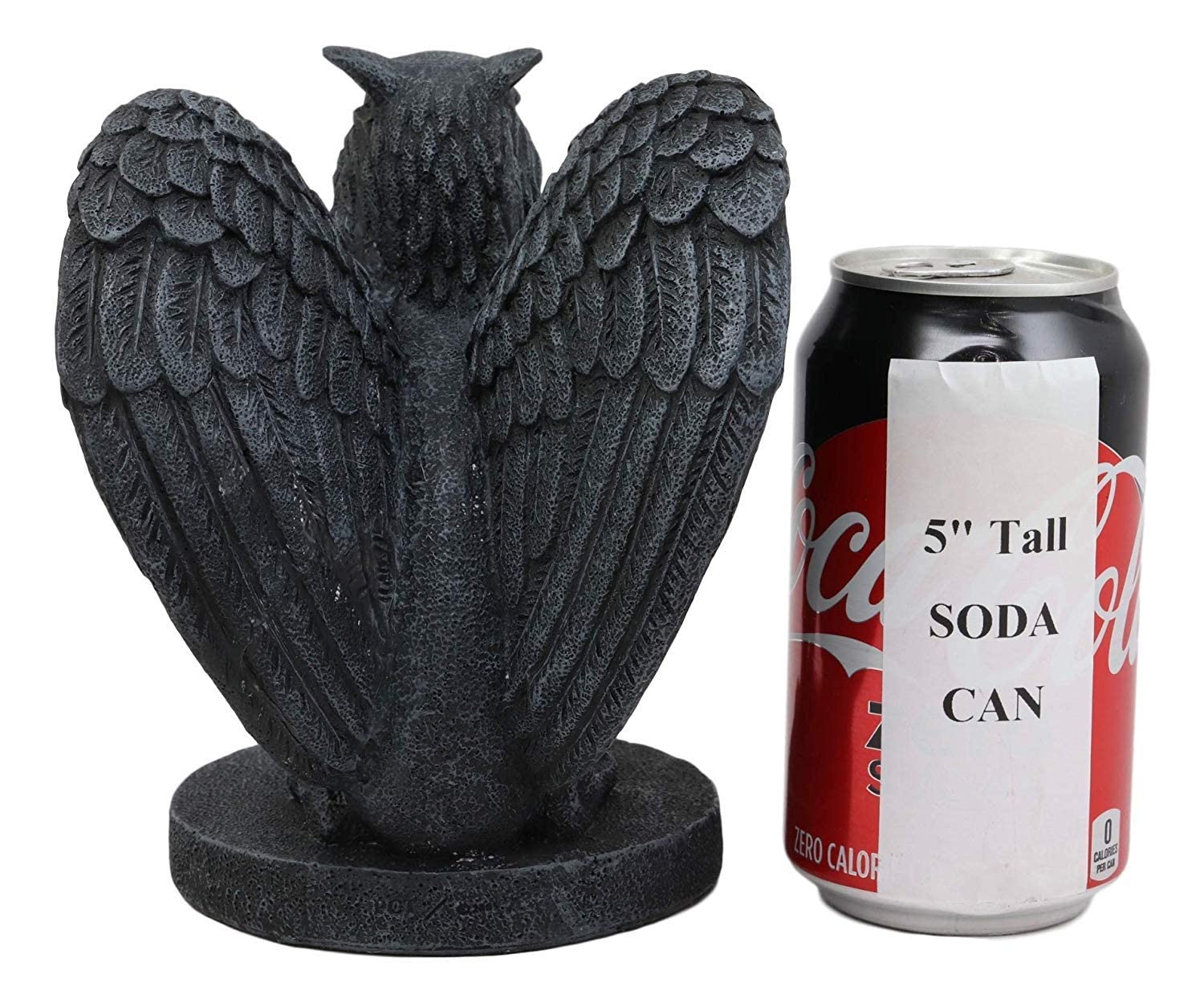 Ebros Gift Mythical Winged Griffon Griffin Eagle Lion Gargoyle Statue Faux Stone Resin Home Decor Figurine 6.75" Tall Gothic Sculptures Statues and Figurines Might and Magic Heroes and Royalty Symbol