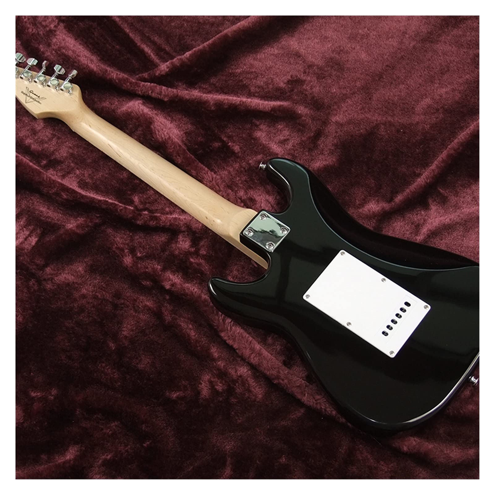 Electric Guitar 6 Strings Bridge Fixed Pickups 3S Frets 22 Sunburst Color Gloss Finish Guitar YYYSHOPP (Color : Guitar)