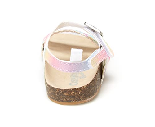 OshKosh B'Gosh Girls Faith Sandal, Multi, 11 Little Kid