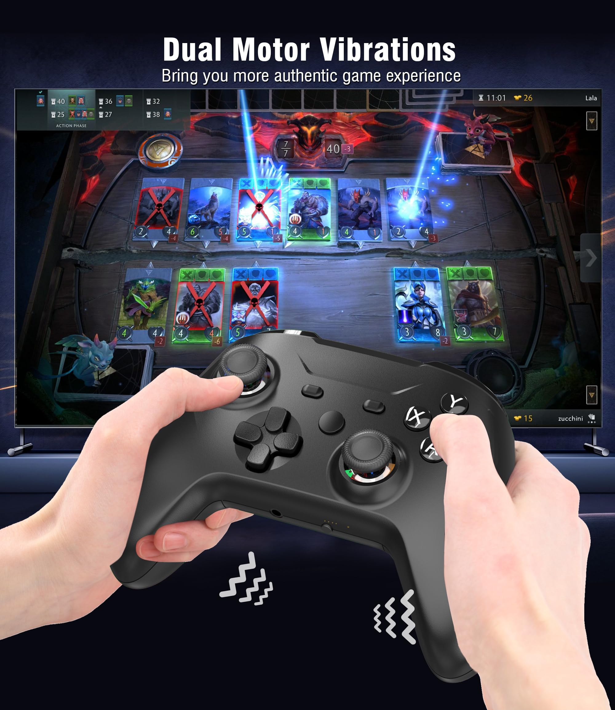 Dobe Switch Handheld Controller Compaitble with Nintendo Switch/Switch OLED (Blue)