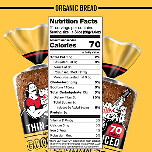 Dave's Killer Bread Good Seed Thin Sliced Organic Bread - 20.5 oz Loaf