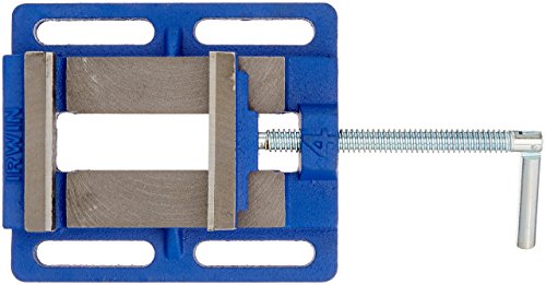 IRWIN Drill Press Vise, 4.5β Jaw Capacity, Ultimate Durability, Slotted Base (226340)