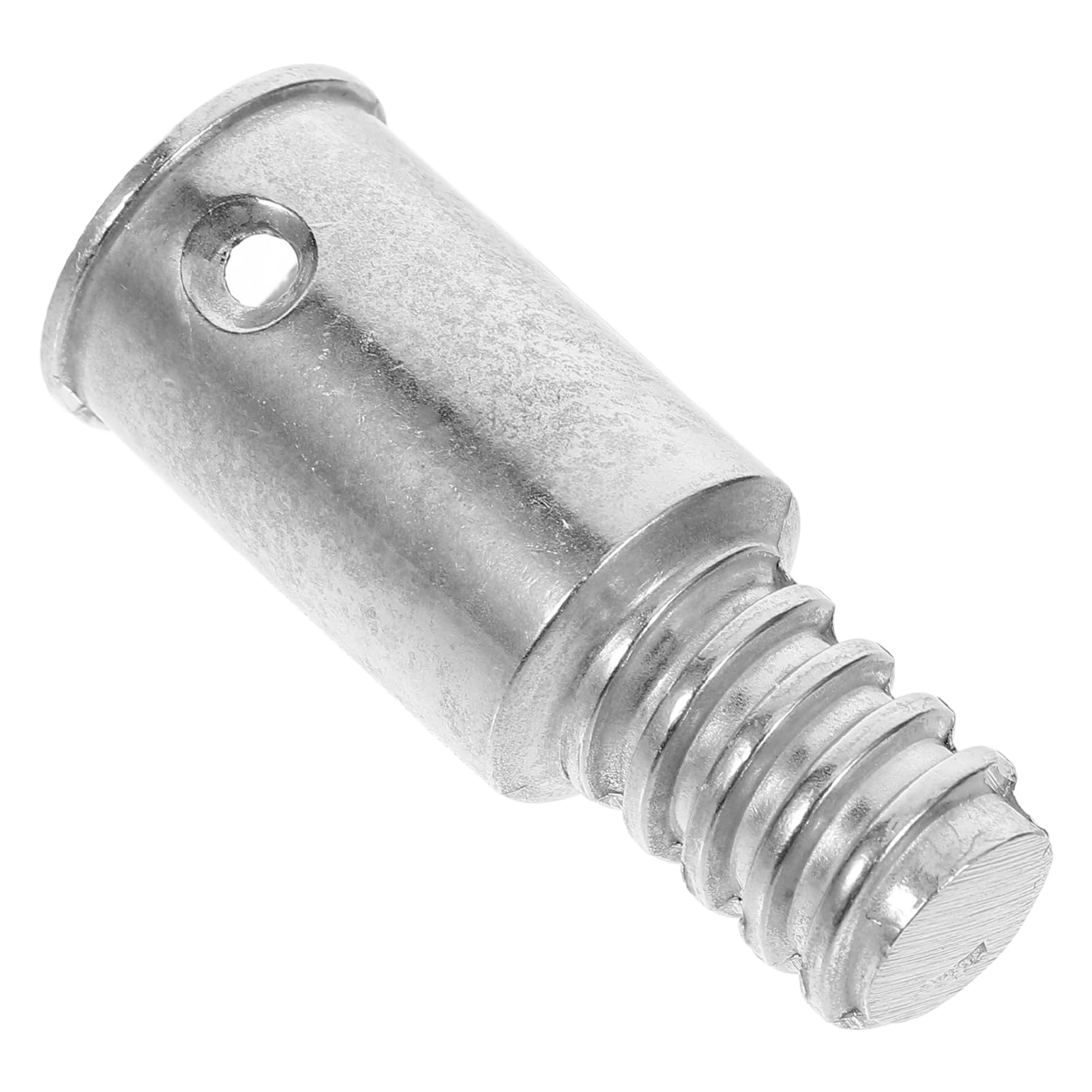 minkissy Mop Head Threaded Broom Handle Kit Threaded Tip Adapter Threaded Tip Replacement Telescoping Pole Adapter Extension Pole Adapter Aluminum Broom Pole Tip Aluminum Alloy Silver