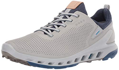 ECCO Men's Biom Cool Pro Gore-TEX Golf Shoe, Concrete Yak Leather, 8-8.5