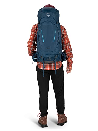 Osprey Kestrel 38L Men's Backpacking Backpack, Bonsai Green, S/M