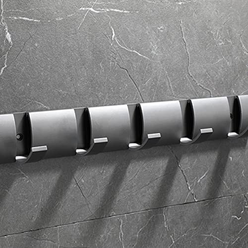 GOOFFY Door Metal Hooks for Hanging Invisible Key Hanger Clothes Robe Hooks Row Hooks Wall Mounted Hook for Rack/Holder/Shelf Door Hooks for Kitchen/Bathroom Hanger