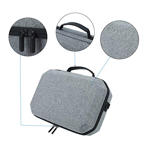 EMERZE Carrying Case for Oculus Quest 2, Hard Travel Case for Meta/Oculus Quest 2 VR Headset and Controllers Accessories, Crossbody Shoulder Chest Backpack Fit for Elite Strap