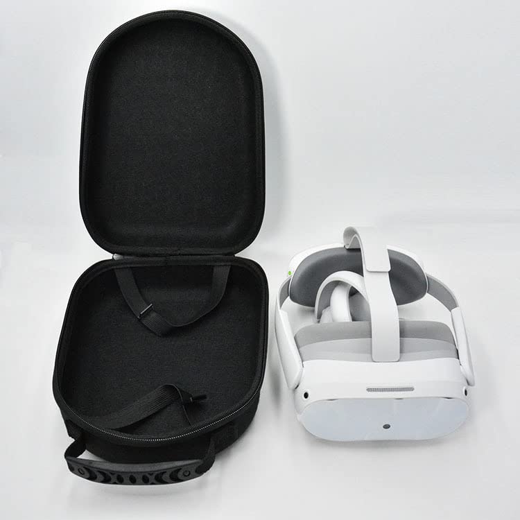 EMERZE Hard Carrying Case for Meta Quest 2, All-in-One VR Gaming Headset and Touch Controllers, Backpack Travel Case for Oculus Quest 2 Accessories, Pico 4, Quest Pro