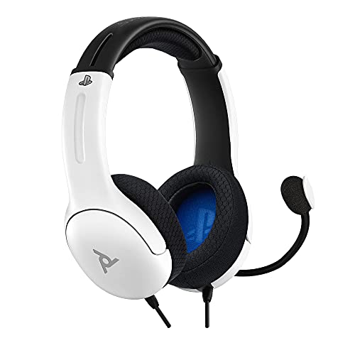 Gaming LVL40 Wired Stereo Headset - White - PlayStation 5 (Renewed)
