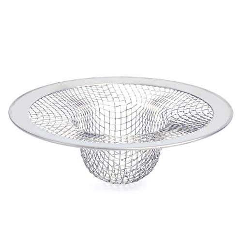Kingrol 50 Pack Stainless Steel Sink Strainer, 2-3/4 Inch Slop Basket Filter Trap for Kitchen, Bathroom, Balcony, Floor Drain (2-3/4 Inch)