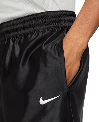 Nike Men's Dri-FIT 11" Durasheen Basketball Shorts (as1, Alpha, m, Regular, Regular, Black/White, MD, Loose)