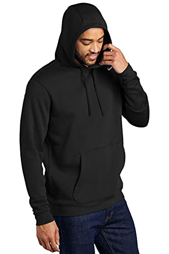 Nike Men's Hoodie Black/White nkCJ1611 010 (Large)