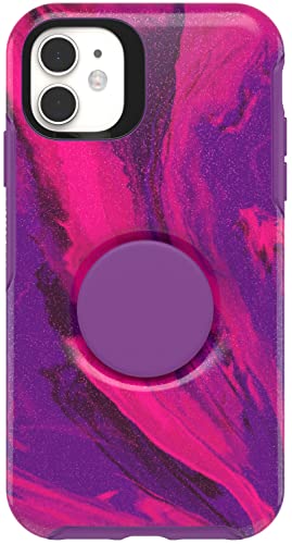OtterBox + Pop Symmetry Series Slim Case for iPhone 11, iPhone XR (ONLY) Retail Packaging - Berry Flow