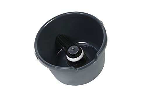 Grand Automatic Lifting Dry and Wet Spin mop and Bucket Gray