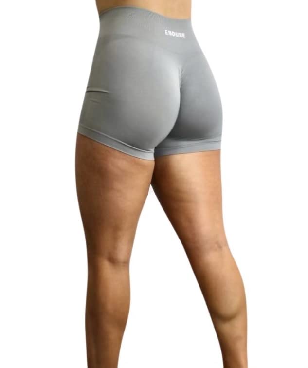 Endure Seamless 4.5" Exercise Active Women's Workout Scrunch Short Gym Yoga Running Exercise Shorts (as1, alpha, s, regular, regular, Mocha)