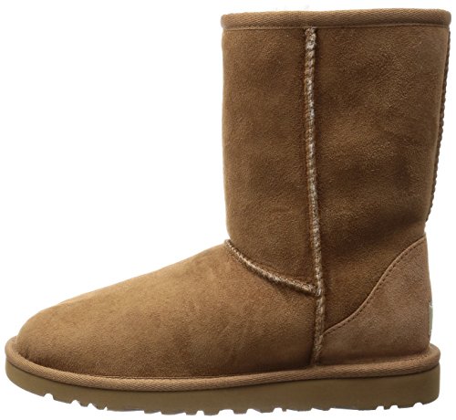 UGG Men's Classic Short Sheepskin Boots, Chestnut, 10 D(M) US