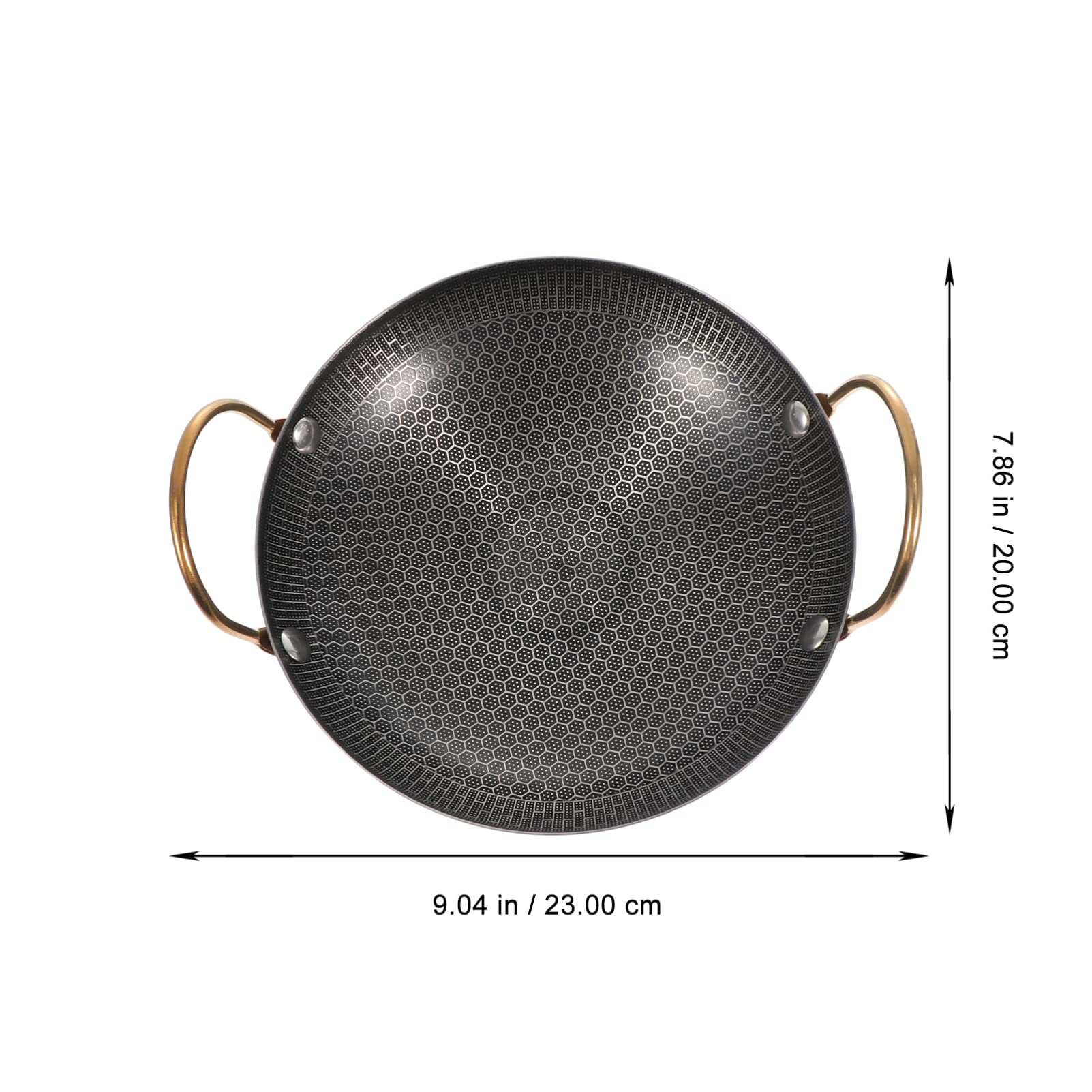 Hemoton Stainless Steel Wok 1 Pc Seafood Pot Stainless Steel Lightweight Noodle Pot Outdoor Stove