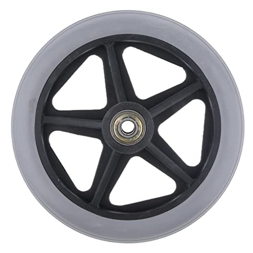 Walker Rollator Replacement Wheel (1) Grey Tire (HL450W (Rear))