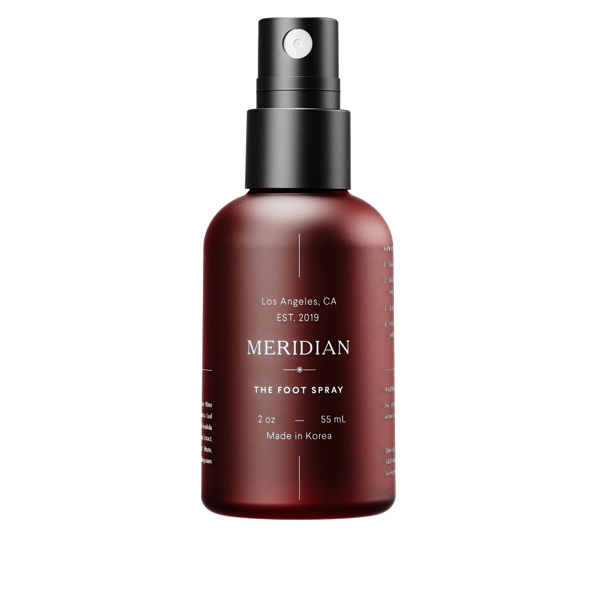 Meridian The Spray Ball Spray Deodorant for Men, Ballguard, Anti-Chafing, Anti-Itch Ball Cream, Quick Drying Spray, Protects from Sweat, Odor, and Irritation